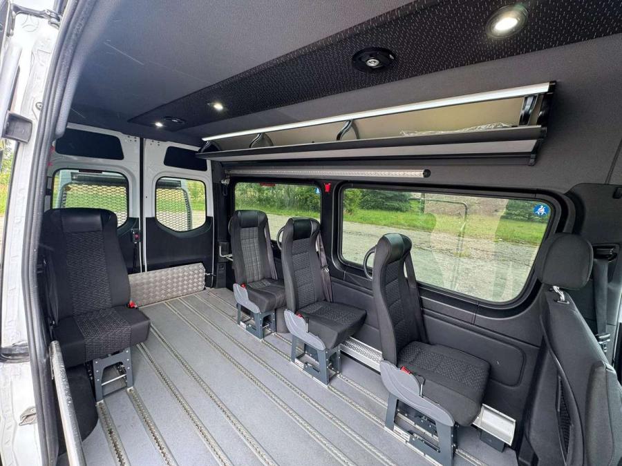 Balts Mercedes-Benz Sprinter 2020 Tauragė, ar dzinēja tilpumu 2.14 L un nobraukumu 280 tūkst. km par 16500 €, foto 9 vietnē AUTOMOTO.COM.LV