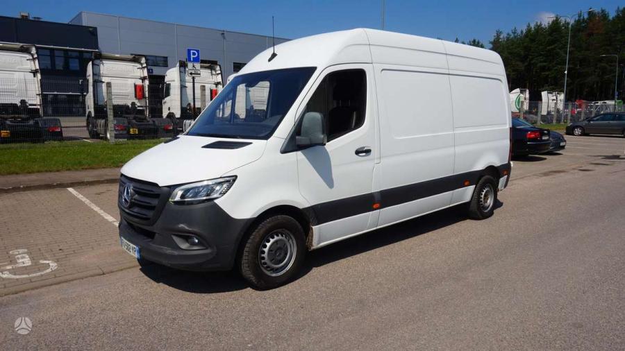 Balts Mercedes-Benz Sprinter 2020 Viļņa, ar dzinēja tilpumu 2.14 L un nobraukumu 278 tūkst. km par 9950 €, foto 1 vietnē AUTOMOTO.COM.LV
