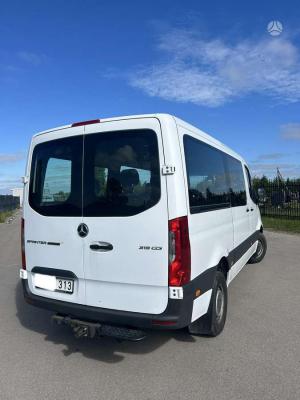 White Mercedes-Benz Sprinter 2020 in Kaunas, with an engine capacity of 3.00 L and mileage of 917 thousand km for 17980 €, photo 6 on AUTOMOTO.COM.LV