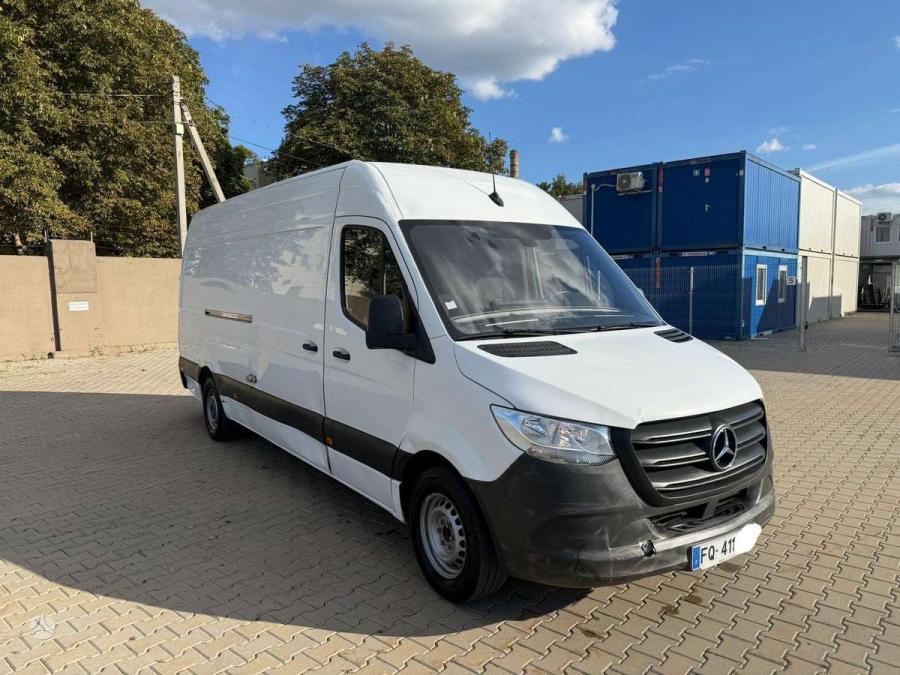 White Mercedes-Benz Sprinter 2020 in Kaunas, with an engine capacity of 2.20 L and mileage of 380 thousand km for 10450 €, photo 10 on AUTOMOTO.COM.LV