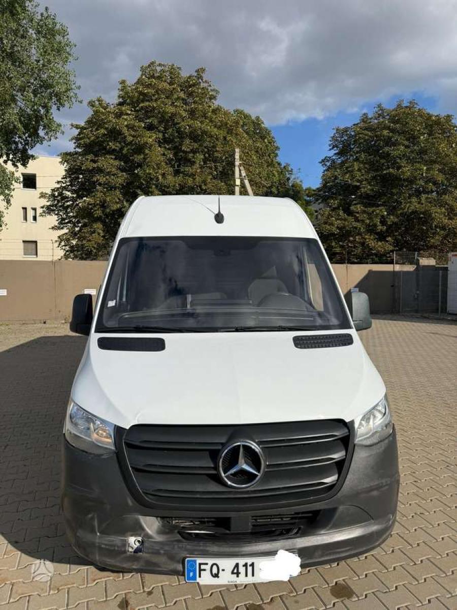 White Mercedes-Benz Sprinter 2020 in Kaunas, with an engine capacity of 2.20 L and mileage of 380 thousand km for 10450 €, photo 16 on AUTOMOTO.COM.LV