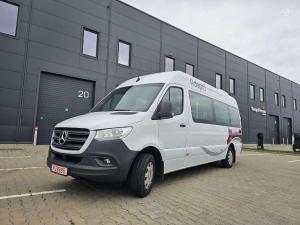 White Mercedes-Benz Sprinter 2020 in Vilnius, with an engine capacity of 2.14 L and mileage of 267 thousand km for 26370 €, photo 1 on AUTOMOTO.COM.LV