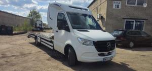 White Mercedes-Benz Sprinter 2020 in Telschi, with an engine capacity of 3.00 L and mileage of 690 thousand km for 21500 €, photo  on AUTOMOTO.COM.LV