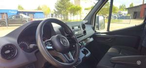 White Mercedes-Benz Sprinter 2020 in Telschi, with an engine capacity of 3.00 L and mileage of 690 thousand km for 21500 €, photo 6 on AUTOMOTO.COM.LV