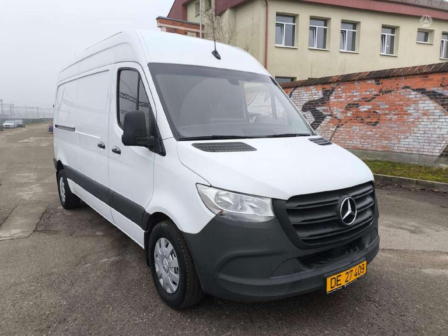 Balts Mercedes-Benz Sprinter 2021 Šauļi, ar dzinēja tilpumu 2.00 L un nobraukumu 290 tūkst. km par 18600 €, foto 3 vietnē AUTOMOTO.COM.LV