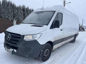 White Mercedes-Benz Sprinter 2021 in Taurage, with an engine capacity of 1.95 L and mileage of 260 thousand km for 13900 €, photo 2 on AUTOMOTO.COM.LV
