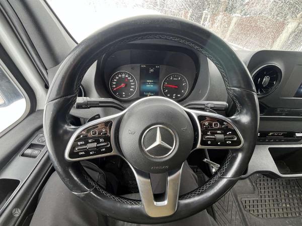 White Mercedes-Benz Sprinter 2021 in Taurage, with an engine capacity of 1.95 L and mileage of 260 thousand km for 13900 €, photo 7 on AUTOMOTO.COM.LV