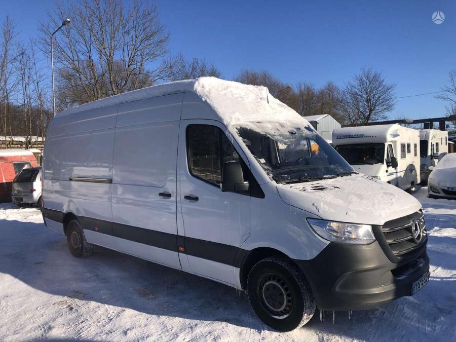 Balts Mercedes-Benz Sprinter 2021 Klaipėda, ar dzinēja tilpumu 2.00 L un nobraukumu 274 tūkst. km par 13500 €, foto 4 vietnē AUTOMOTO.COM.LV