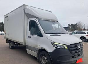 White Mercedes-Benz Sprinter 2021 in Marijampole, with an engine capacity of 2.14 L and mileage of 390 thousand km for 14900 €, photo  on AUTOMOTO.COM.LV