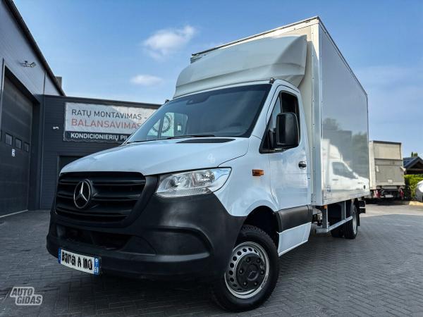 Balts Mercedes-Benz Sprinter 2021 Kauņa, ar dzinēja tilpumu 2.20 L un nobraukumu 201 tūkst. km par 16500 €, foto  vietnē AUTOMOTO.COM.LV