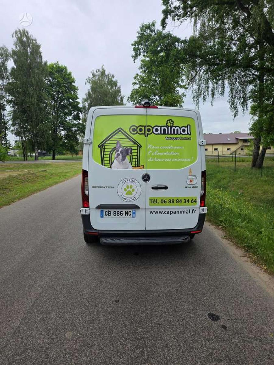 Balts Mercedes-Benz Sprinter 2021 Tauragė, ar dzinēja tilpumu 2.10 L un nobraukumu 288 tūkst. km par 12400 €, foto 9 vietnē AUTOMOTO.COM.LV