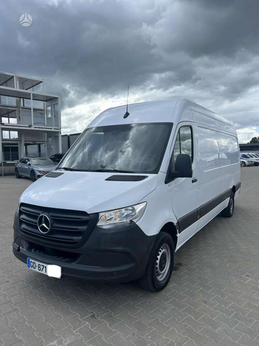 Balts Mercedes-Benz Sprinter 2021 Kauņa, ar dzinēja tilpumu 2.14 L un nobraukumu 225 tūkst. km par 10350 €, foto 1 vietnē AUTOMOTO.COM.LV