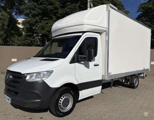 White Mercedes-Benz Sprinter 2021 in Kaunas, with an engine capacity of 2.14 L and mileage of 160 thousand km for 15999 €, photo  on AUTOMOTO.COM.LV