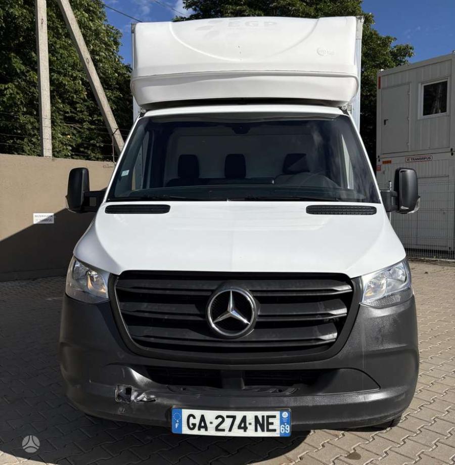 Balts Mercedes-Benz Sprinter 2021 Kauņa, ar dzinēja tilpumu 2.14 L un nobraukumu 160 tūkst. km par 15999 €, foto 4 vietnē AUTOMOTO.COM.LV