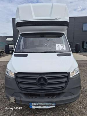 White Mercedes-Benz Sprinter 2021 in Vilnius, with an engine capacity of 2.14 L and mileage of 910 thousand km for 16819 €, photo 4 on AUTOMOTO.COM.LV