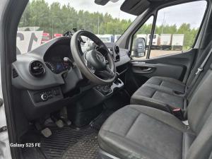 White Mercedes-Benz Sprinter 2021 in Vilnius, with an engine capacity of 2.14 L and mileage of 910 thousand km for 16819 €, photo 10 on AUTOMOTO.COM.LV