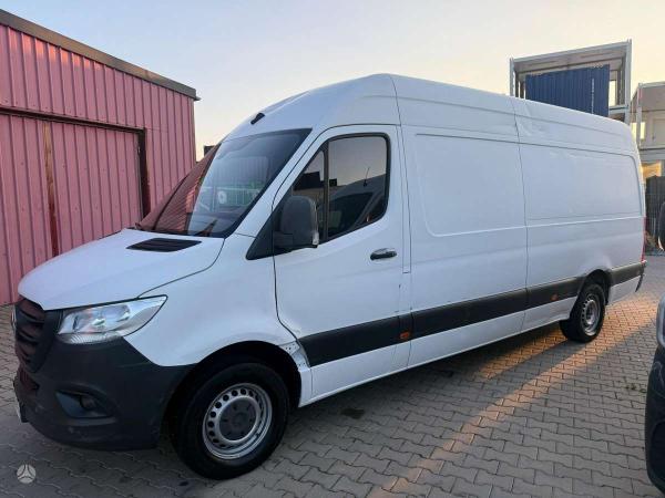 Balts Mercedes-Benz Sprinter 2021 Kauņa, ar dzinēja tilpumu 2.00 L un nobraukumu 280 tūkst. km par 9800 €, foto  vietnē AUTOMOTO.COM.LV