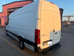 White Mercedes-Benz Sprinter 2021 in Kaunas, with an engine capacity of 2.00 L and mileage of 280 thousand km for 9800 €, photo 3 on AUTOMOTO.COM.LV