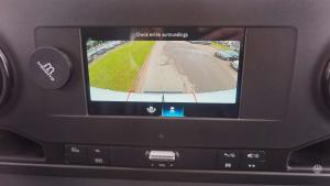 White Mercedes-Benz Sprinter 2021 in Vilnius, with an engine capacity of 2.14 L and mileage of 296 thousand km for 9950 €, photo 11 on AUTOMOTO.COM.LV