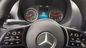 White Mercedes-Benz Sprinter 2021 in Vilnius, with an engine capacity of 2.14 L and mileage of 296 thousand km for 9950 €, photo 22 on AUTOMOTO.COM.LV