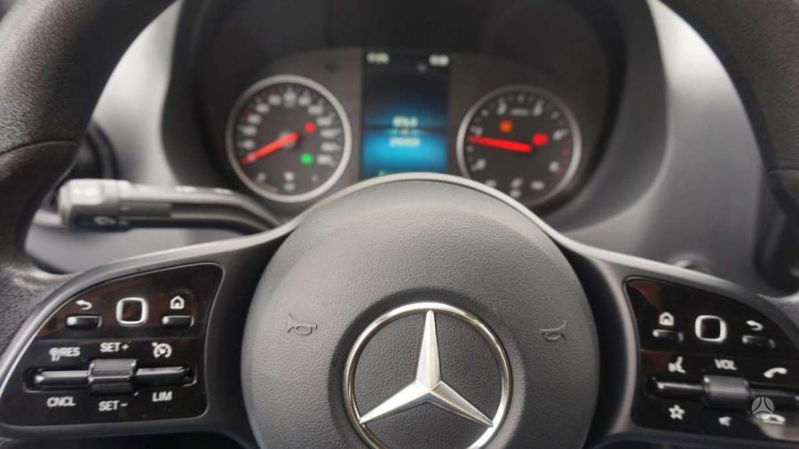 White Mercedes-Benz Sprinter 2021 in Vilnius, with an engine capacity of 2.14 L and mileage of 296 thousand km for 9950 €, photo 22 on AUTOMOTO.COM.LV