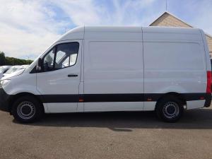 White Mercedes-Benz Sprinter 2021 in Taurage, with an engine capacity of 1.95 L and mileage of 217 thousand km for 13068 €, photo 7 on AUTOMOTO.COM.LV
