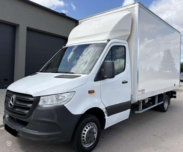 Balts Mercedes-Benz Sprinter 2021 Kauņa, ar dzinēja tilpumu 2.14 L un nobraukumu 200 tūkst. km par 15900 €, foto 1 vietnē AUTOMOTO.COM.LV