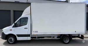 White Mercedes-Benz Sprinter 2021 in Kaunas, with an engine capacity of 2.14 L and mileage of 200 thousand km for 15900 €, photo 9 on AUTOMOTO.COM.LV