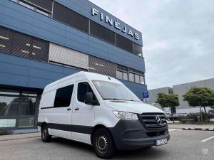 White Mercedes-Benz Sprinter 2021 in Vievis, with an engine capacity of 1.95 L and mileage of 826 thousand km for 11000 €, photo  on AUTOMOTO.COM.LV