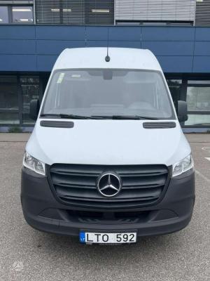 White Mercedes-Benz Sprinter 2021 in Vievis, with an engine capacity of 1.95 L and mileage of 826 thousand km for 11000 €, photo 4 on AUTOMOTO.COM.LV