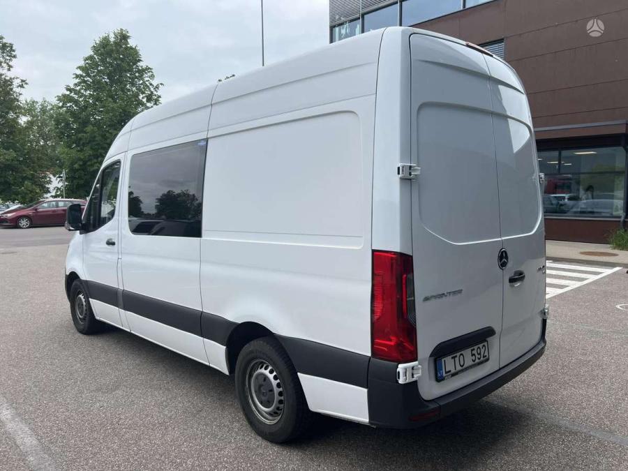 White Mercedes-Benz Sprinter 2021 in Vievis, with an engine capacity of 1.95 L and mileage of 826 thousand km for 11000 €, photo 6 on AUTOMOTO.COM.LV