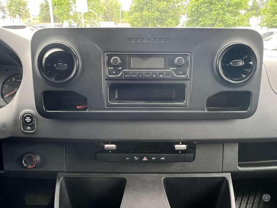 White Mercedes-Benz Sprinter 2021 in Vievis, with an engine capacity of 1.95 L and mileage of 826 thousand km for 11000 €, photo 13 on AUTOMOTO.COM.LV