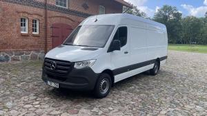 White Mercedes-Benz Sprinter 2021 in Silute, with an engine capacity of 2.20 L and mileage of 0 thousand km for 38000 €, photo 1 on AUTOMOTO.COM.LV