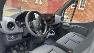 White Mercedes-Benz Sprinter 2021 in Silute, with an engine capacity of 2.20 L and mileage of 0 thousand km for 38000 €, photo 10 on AUTOMOTO.COM.LV