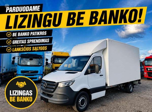Balts Mercedes-Benz Sprinter 2021 Viļņa, ar dzinēja tilpumu 2.14 L un nobraukumu 328 tūkst. km par 18900 €, foto 1 vietnē AUTOMOTO.COM.LV