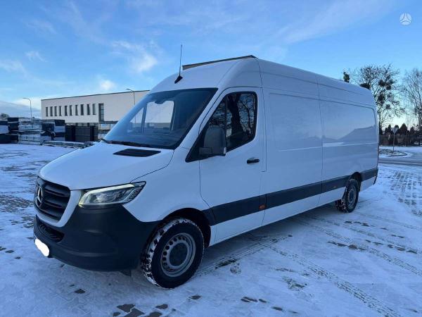 Balts Mercedes-Benz Sprinter 2022 Kauņa, ar dzinēja tilpumu 2.00 L un nobraukumu 247 tūkst. km par 17850 €, foto 1 vietnē AUTOMOTO.COM.LV