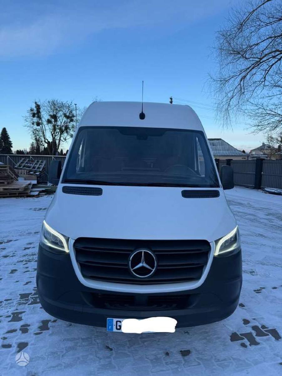 Balts Mercedes-Benz Sprinter 2022 Kauņa, ar dzinēja tilpumu 2.00 L un nobraukumu 247 tūkst. km par 17850 €, foto 12 vietnē AUTOMOTO.COM.LV