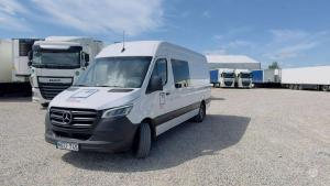 White Mercedes-Benz Sprinter 2022 in Kaunas, with an engine capacity of 2.99 L and mileage of 516 thousand km for 25500 €, photo  on AUTOMOTO.COM.LV