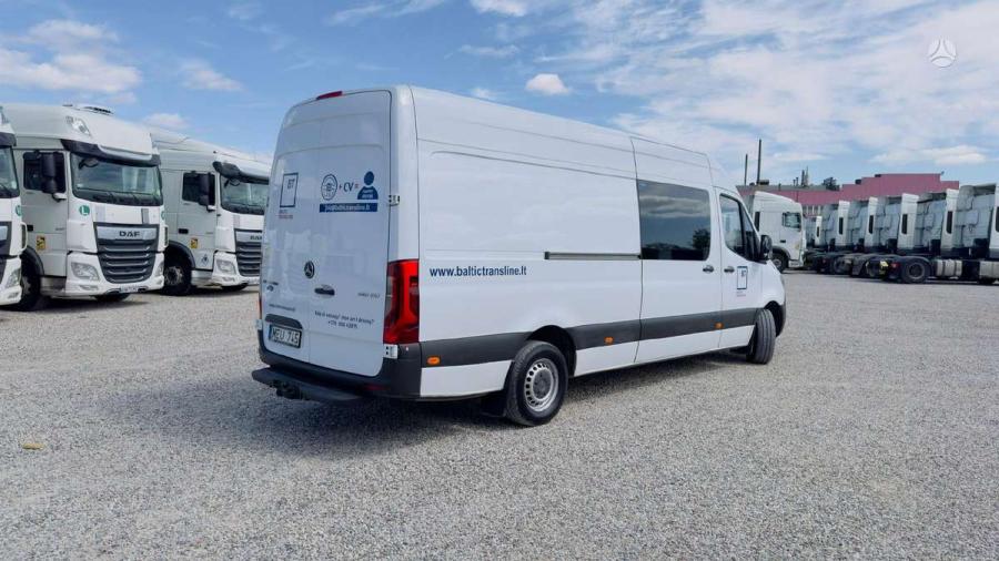 White Mercedes-Benz Sprinter 2022 in Kaunas, with an engine capacity of 2.99 L and mileage of 516 thousand km for 25500 €, photo 6 on AUTOMOTO.COM.LV
