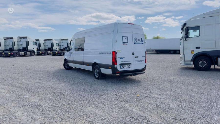 White Mercedes-Benz Sprinter 2022 in Kaunas, with an engine capacity of 2.99 L and mileage of 516 thousand km for 25500 €, photo 7 on AUTOMOTO.COM.LV
