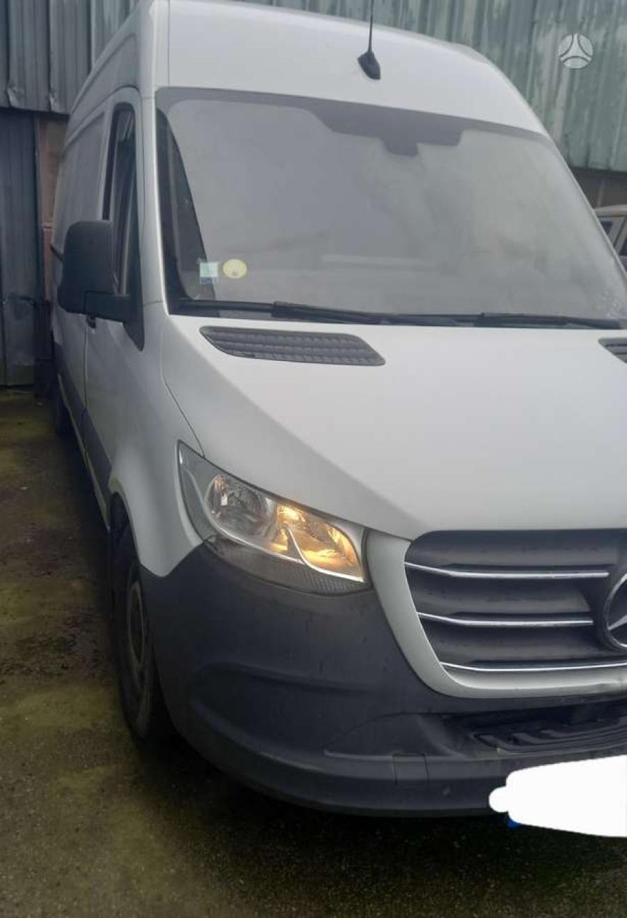 Balts Mercedes-Benz Sprinter 2022 Panevēža, ar dzinēja tilpumu 2.00 L un nobraukumu 270 tūkst. km par 13000 €, foto 1 vietnē AUTOMOTO.COM.LV