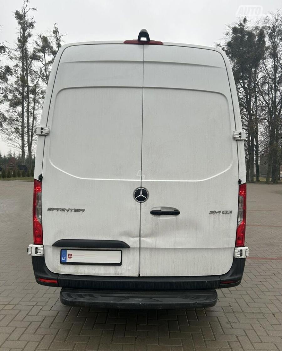 Balts Mercedes-Benz Sprinter 2022 Kauņa, ar dzinēja tilpumu 2.10 L un nobraukumu 210 tūkst. km par 17000 €, foto 6 vietnē AUTOMOTO.COM.LV