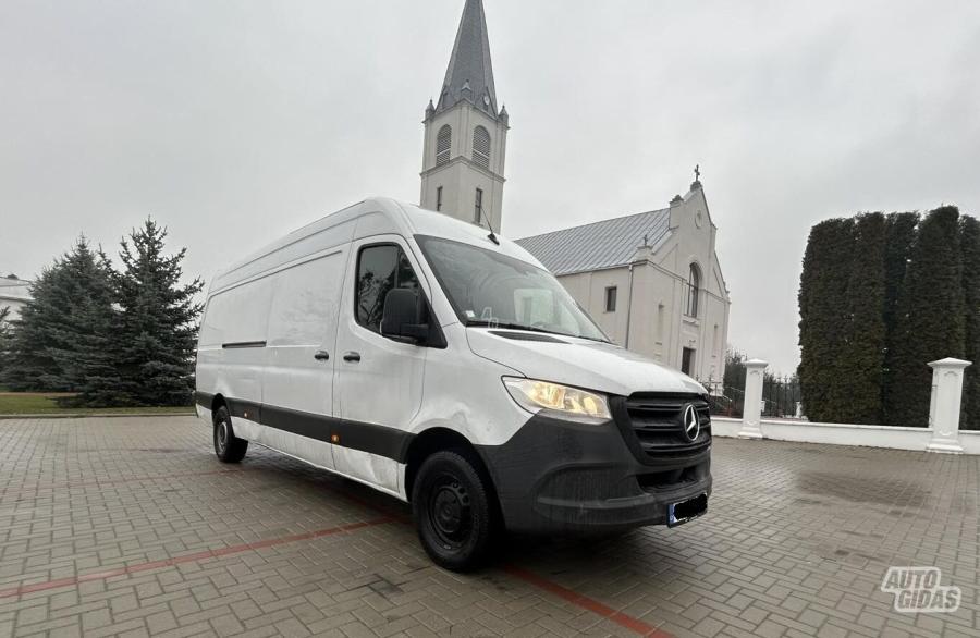 Balts Mercedes-Benz Sprinter 2022 Kauņa, ar dzinēja tilpumu 2.10 L un nobraukumu 210 tūkst. km par 17000 €, foto 12 vietnē AUTOMOTO.COM.LV