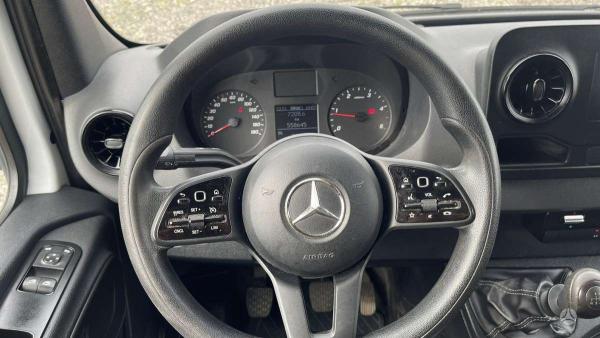 White Mercedes-Benz Sprinter 2022 in Marijampole, with an engine capacity of 1.95 L and mileage of 558 thousand km for 14390 €, photo 4 on AUTOMOTO.COM.LV
