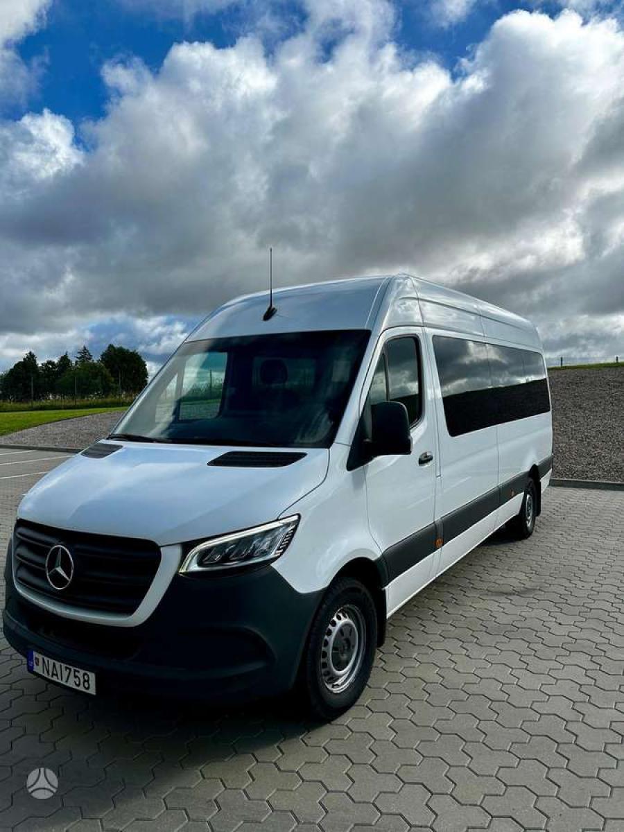 Balts Mercedes-Benz Sprinter 2022 Kauņa, ar dzinēja tilpumu 2.99 L un nobraukumu 669 tūkst. km par 33457 €, foto 1 vietnē AUTOMOTO.COM.LV