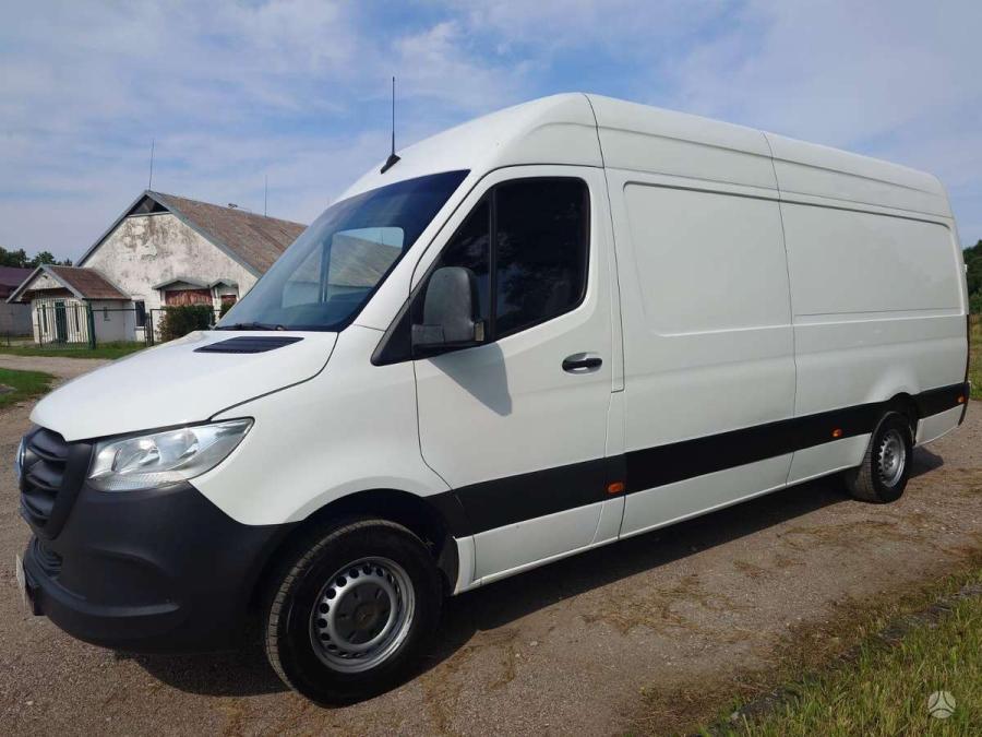 Balts Mercedes-Benz Sprinter 2022 Tauragė, ar dzinēja tilpumu 1.95 L un nobraukumu 219 tūkst. km par 19118 €, foto 1 vietnē AUTOMOTO.COM.LV