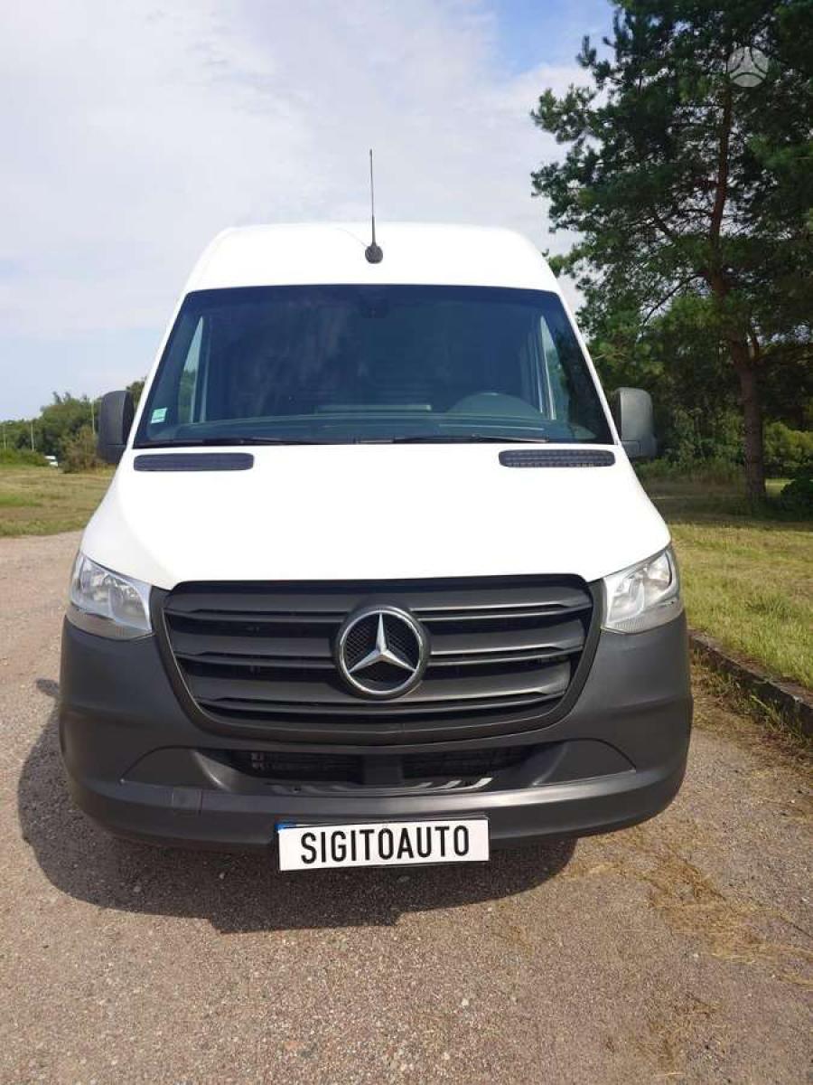 Balts Mercedes-Benz Sprinter 2022 Tauragė, ar dzinēja tilpumu 1.95 L un nobraukumu 219 tūkst. km par 19118 €, foto 3 vietnē AUTOMOTO.COM.LV