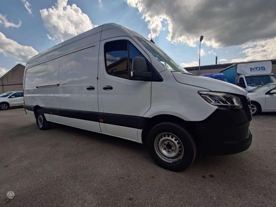 Balts Mercedes-Benz Sprinter 2022 Tauragė, ar dzinēja tilpumu 2.20 L un nobraukumu 280 tūkst. km par 18029 €, foto 1 vietnē AUTOMOTO.COM.LV