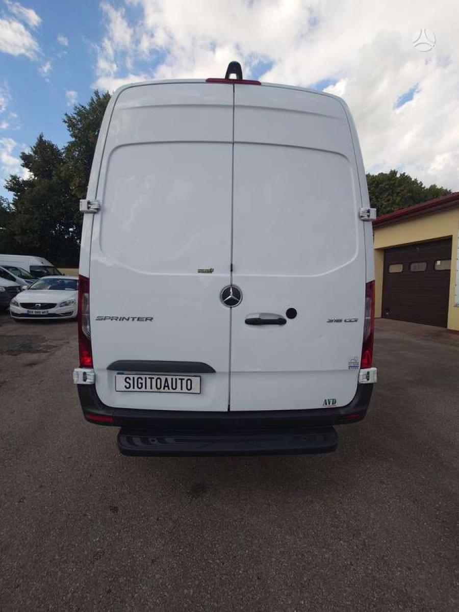 Balts Mercedes-Benz Sprinter 2022 Tauragė, ar dzinēja tilpumu 2.20 L un nobraukumu 280 tūkst. km par 18029 €, foto 6 vietnē AUTOMOTO.COM.LV