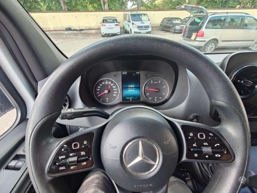 Balts Mercedes-Benz Sprinter 2022 Tauragė, ar dzinēja tilpumu 2.20 L un nobraukumu 280 tūkst. km par 18029 €, foto 14 vietnē AUTOMOTO.COM.LV